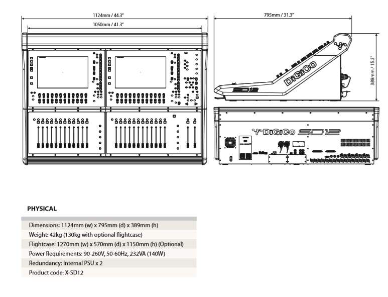 DIGICO SD12 - 上海视升灯光音响设备有限公司